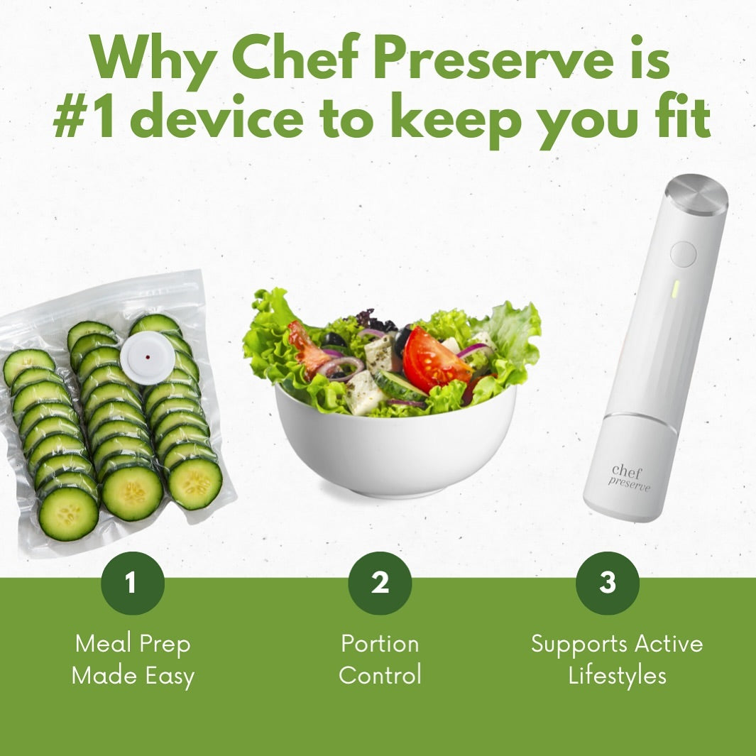 Chef Preserve™ – Compact Vacuum Sealer + 30 Free Bags